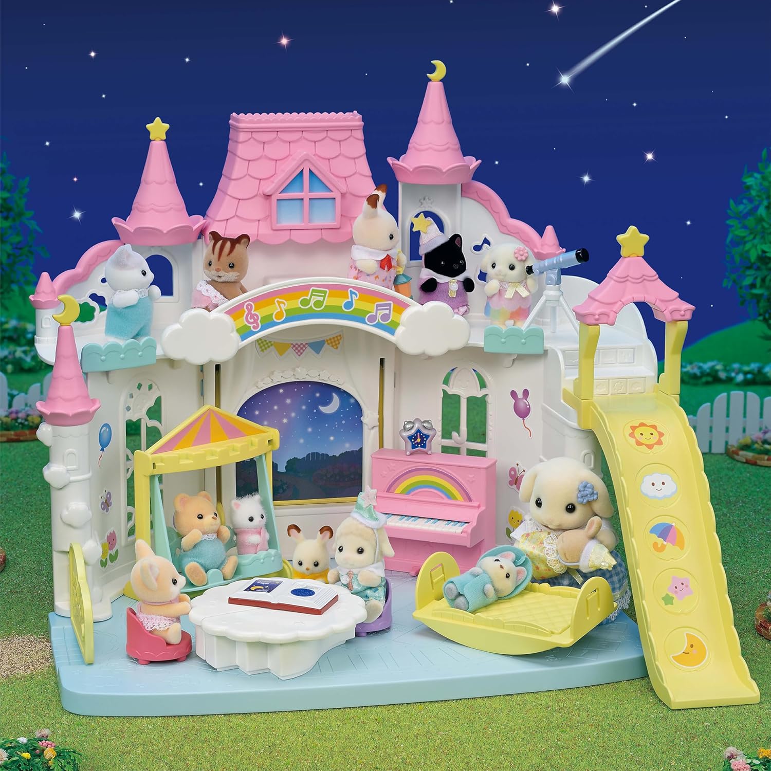 TERNURINES SYLVANIAN CALICO CRITTERS CASTILLO GUARDERIA