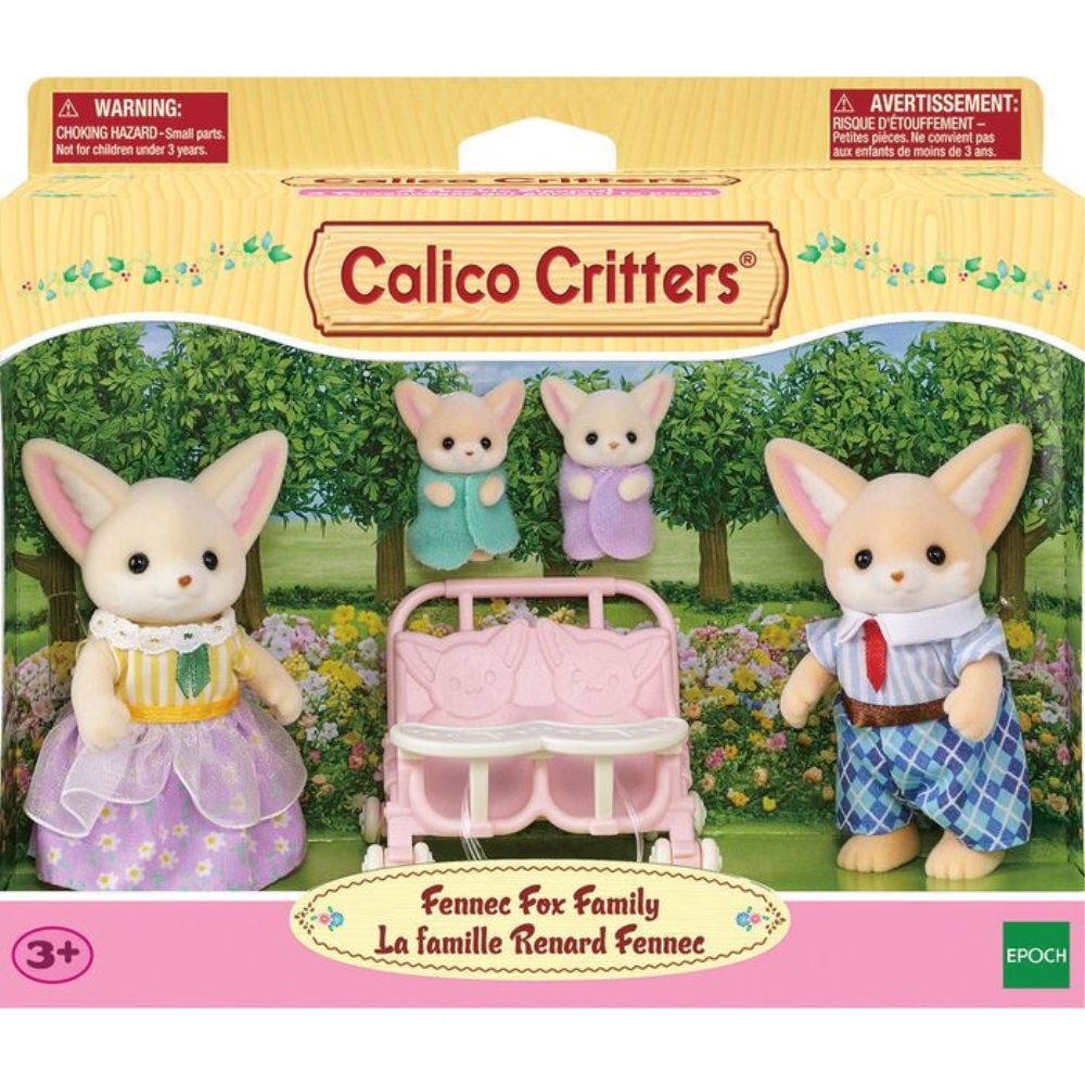 TERNURINES SYLVANIAN CALICO FAMILIA FOX FENNEC