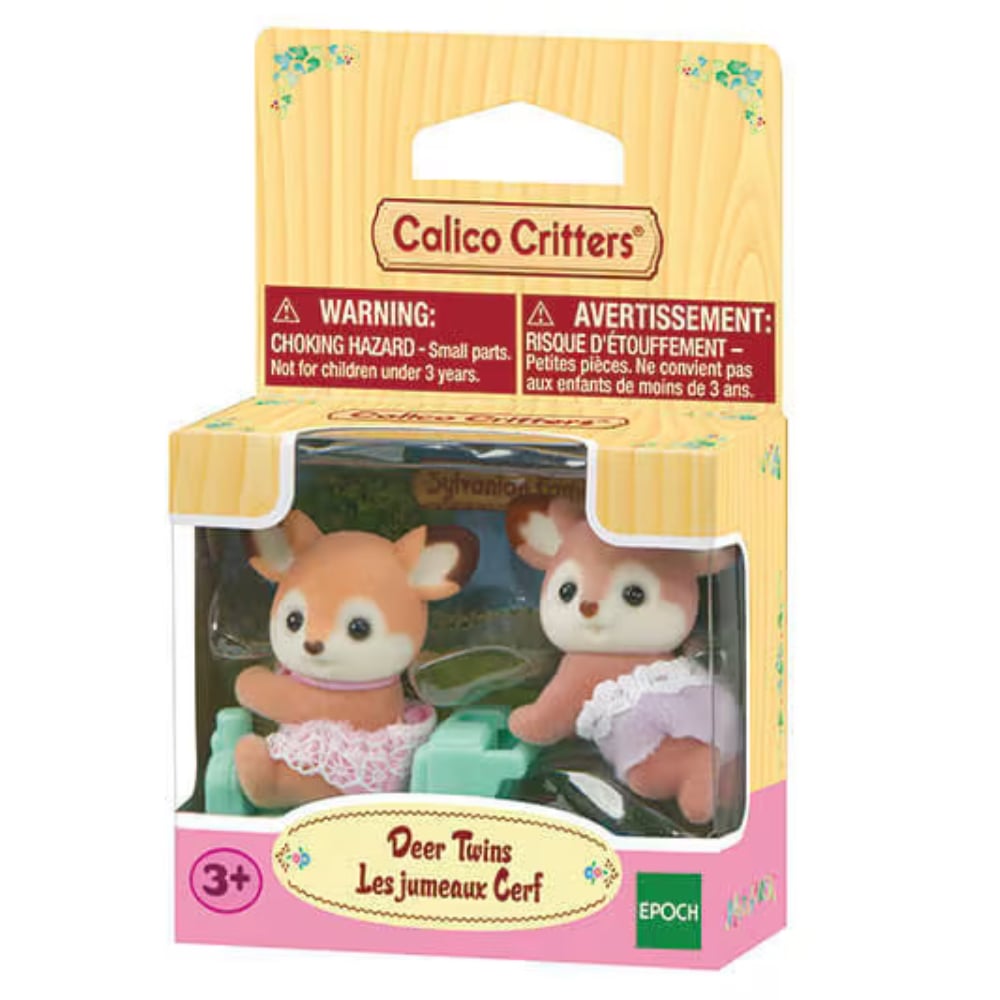 TERNURINES SYLVANIAN CALICO DEER TWINS