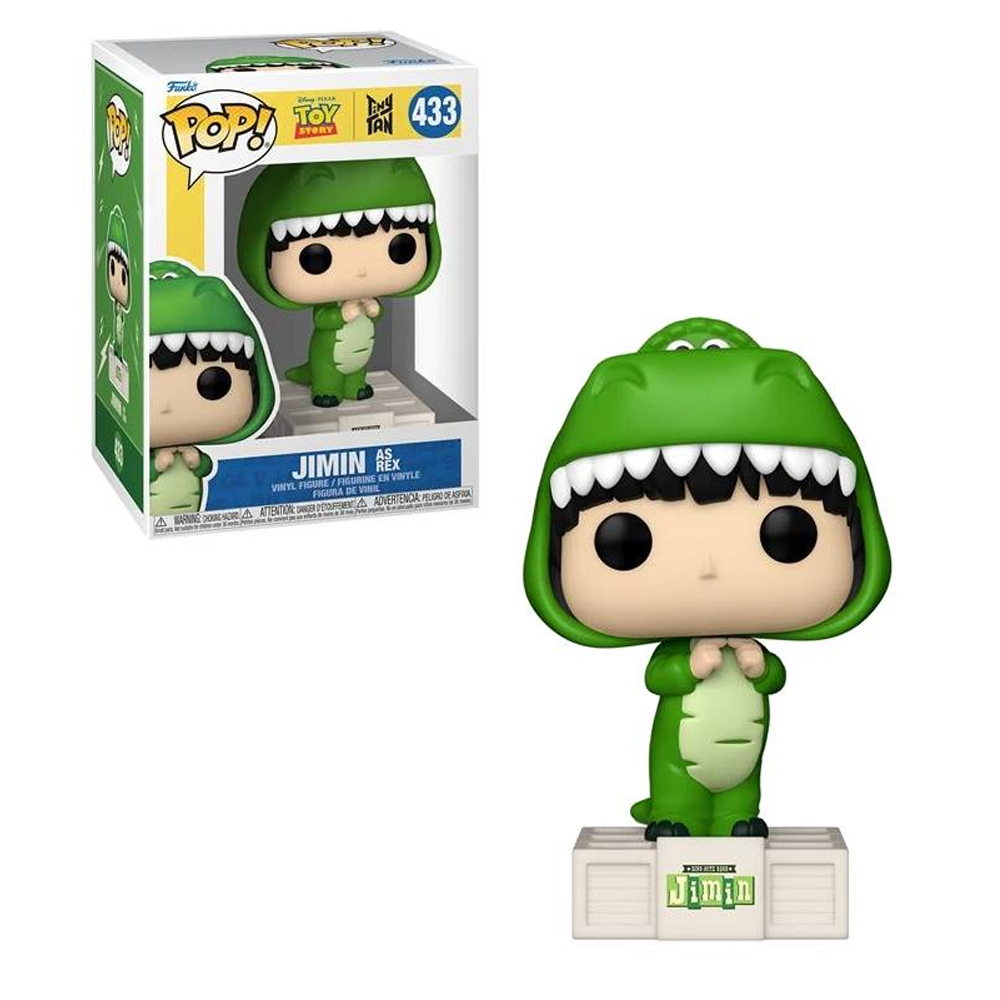 FUNKO POP TOY STORY X TINI TAN BTS - JIMIN COMO REX #433
