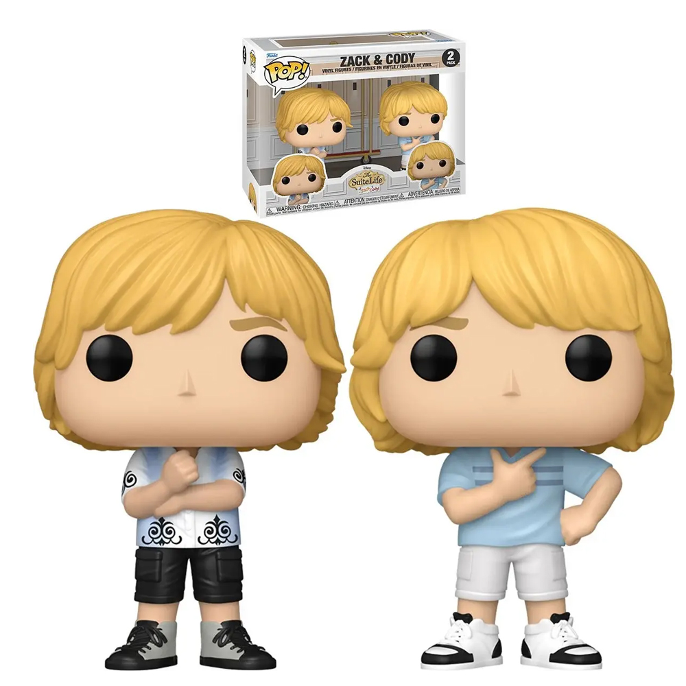 FUNKO POP ZACK Y CODY - ZACK Y CODY 2-PACK