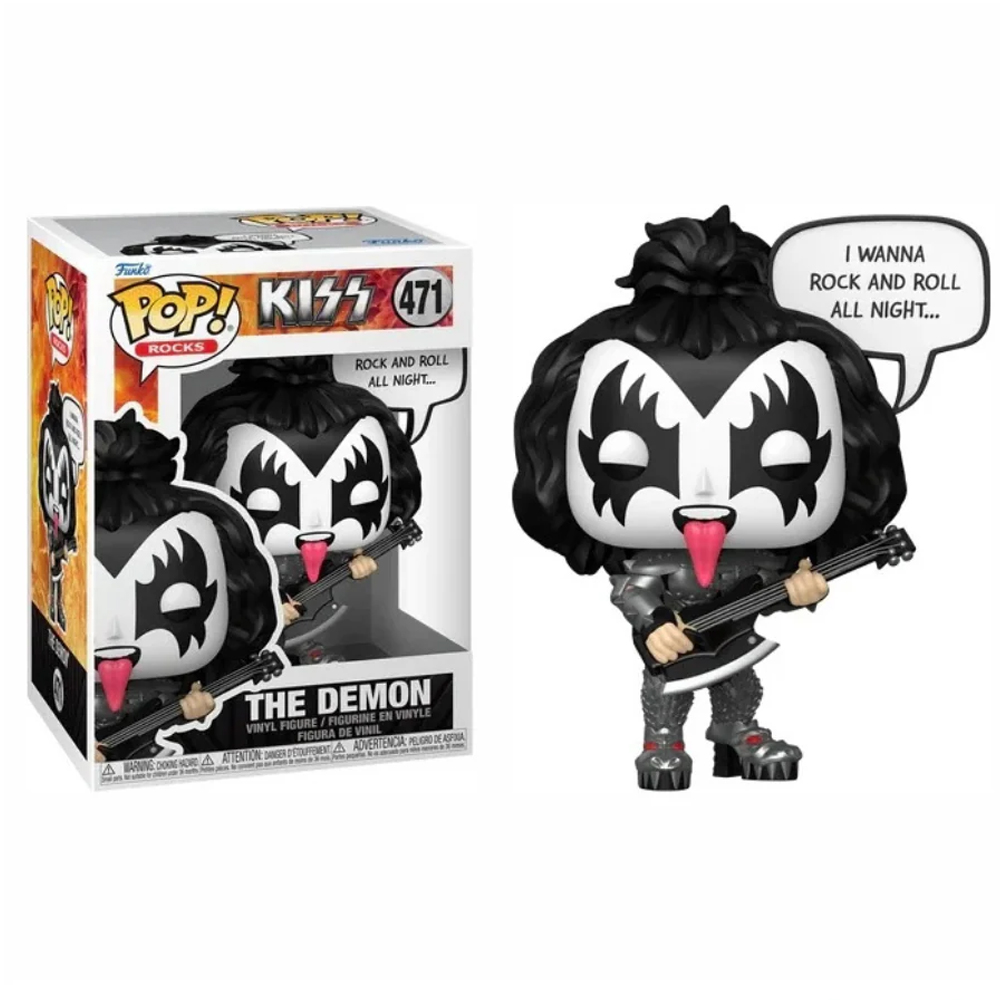FUNKO POP KISS - THE DEMON #471