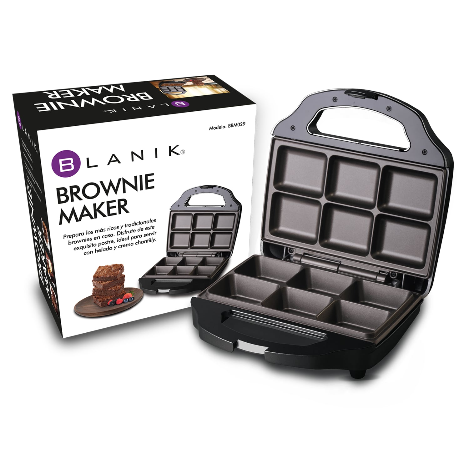 Ripley - BLANIK MAQUINA PARA HACER BROWNIE MAKER BBM029