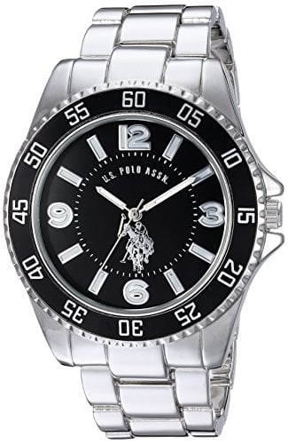 RELOJ U.S POLO ASSN SPORT HOMBRE AUTOMÁTICO USC80515 ESFERA NEGRA METAL ...
