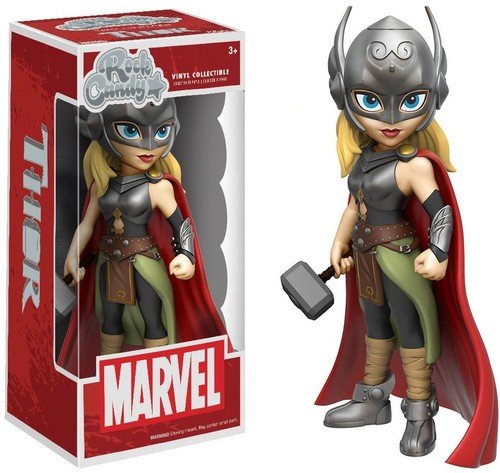 FUNKO MARVEL LADY THOR ROCK CANDY–FIGURA