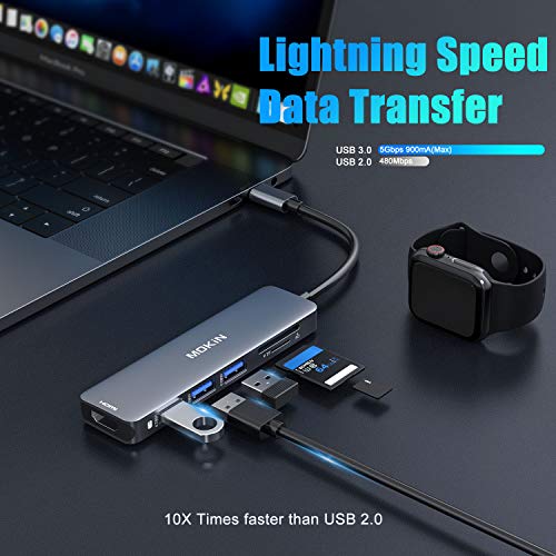 Ripley - ADAPTADOR USB C PARA MACBOOK PRO ADAPTADOR USB C HUB MAC ...