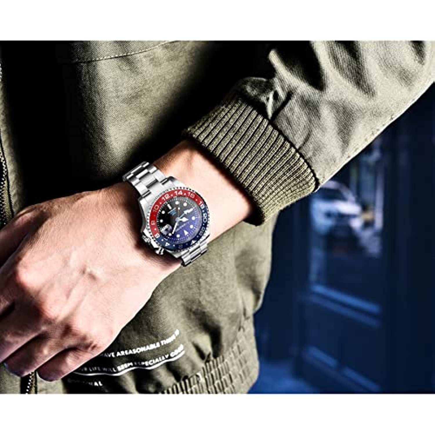 RELOJ DG-CHANGHUI HOMBRE ATICCH302 LUJO PLATEADO