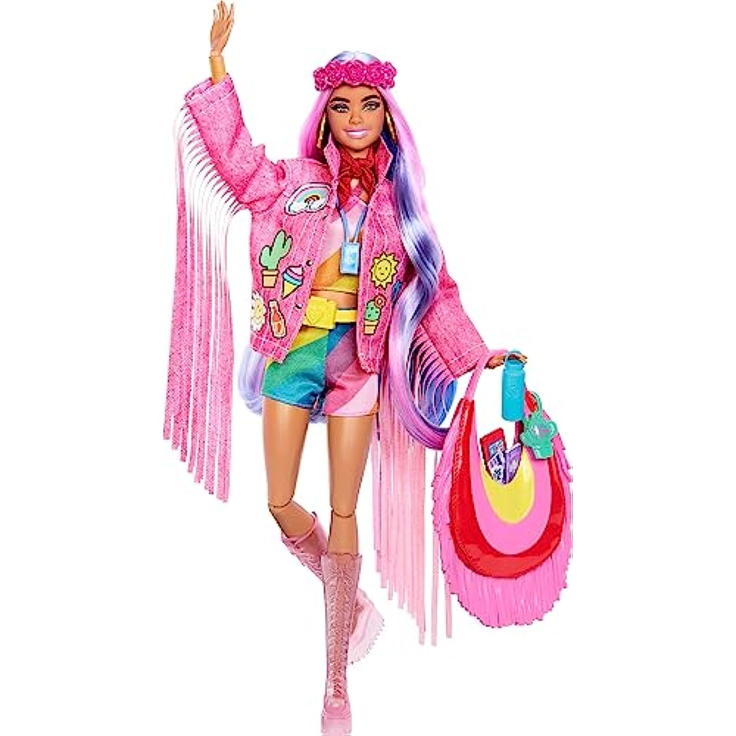 Ripley - BARBIE MUÑECA EXTRA FLY CON ROPA Y ACCESORIOS DE VIAJE CON ...