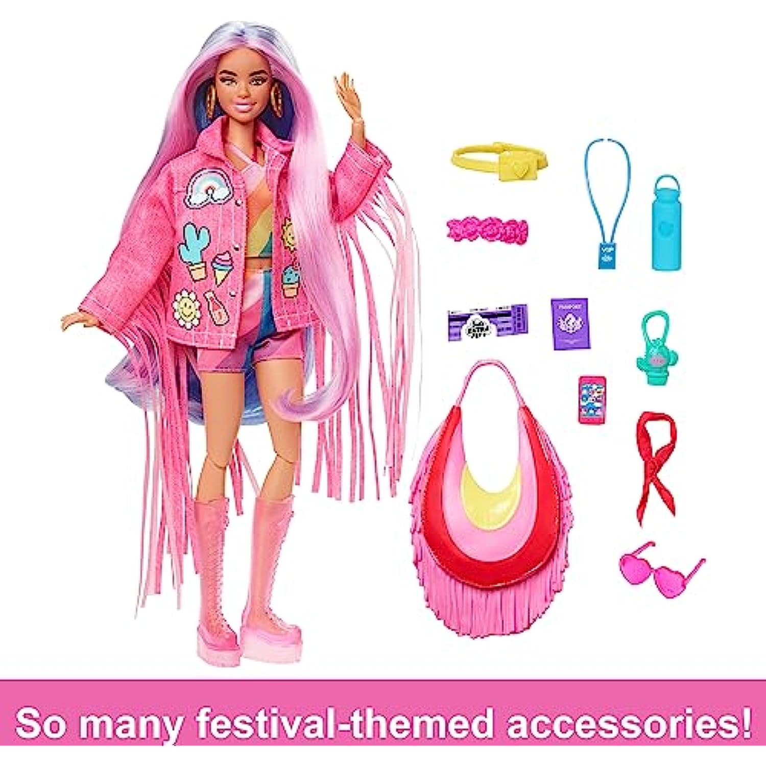 Ripley - BARBIE MUÑECA EXTRA FLY CON ROPA Y ACCESORIOS DE VIAJE CON ...