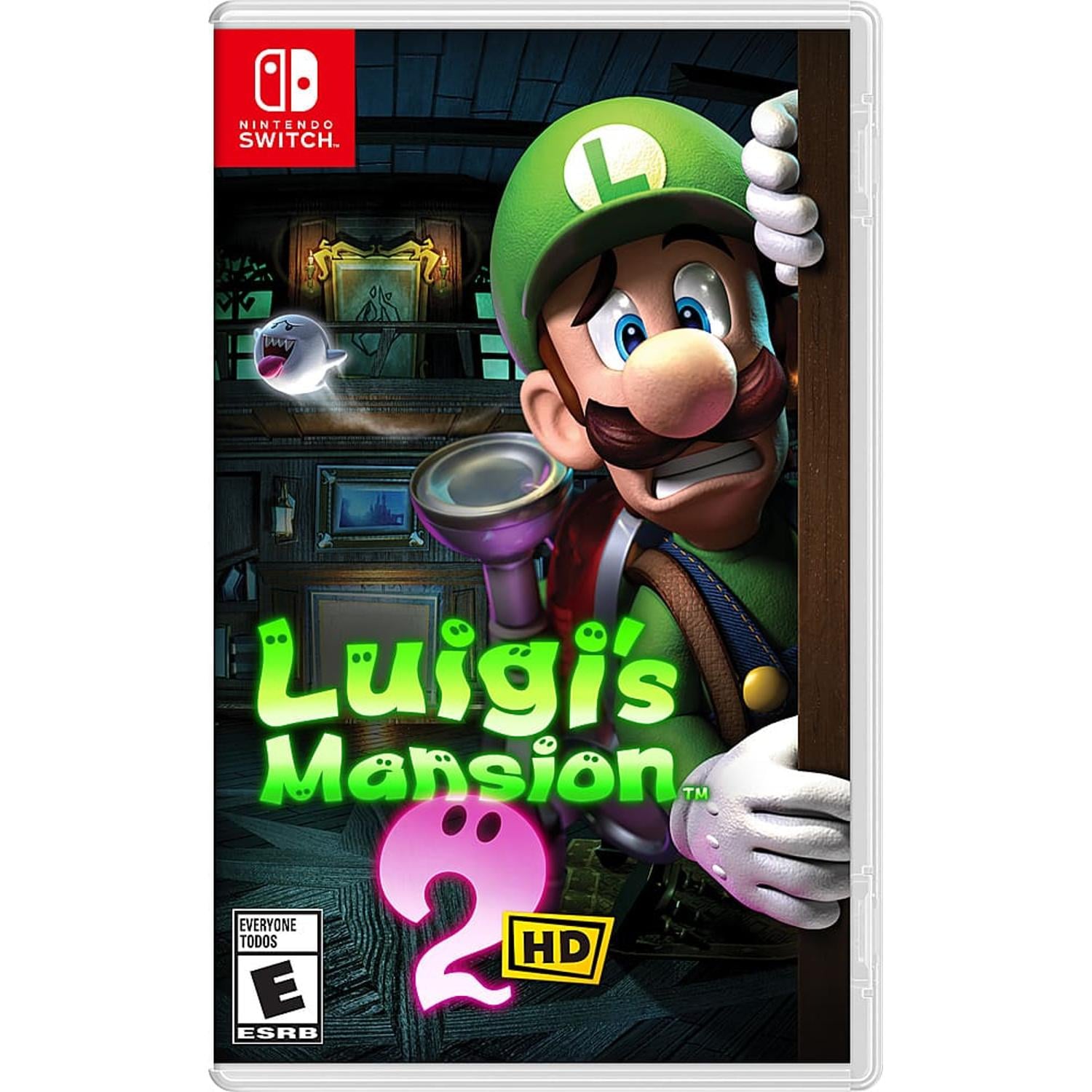 JUEGO NINTENDO SWITCH LUIGIS MANSION 2 HD MODELO OLED, , LITE