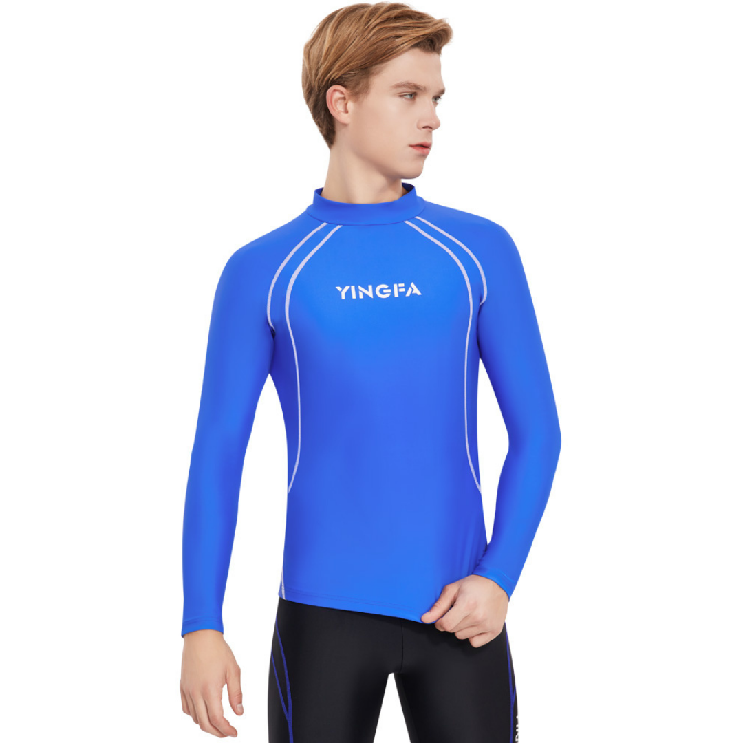 Ripley - CAMISETA MANGA LARGA HOMBRE XL NATACIÓN YINGFA RASH GUARD