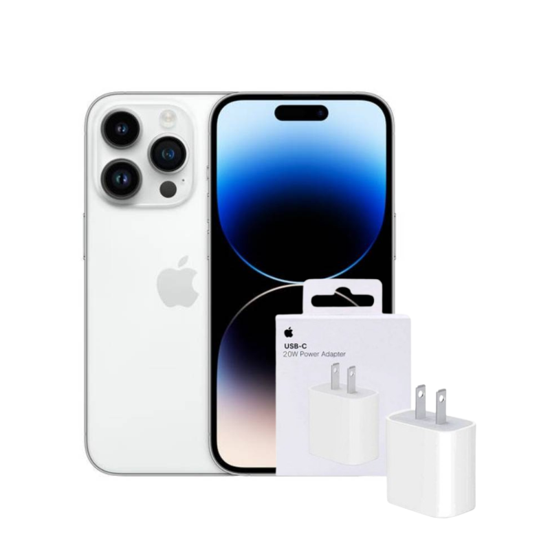 Ripley - CELULAR (OPEN BOX) 14 PRO MAX 128GB BLANCO + 20W