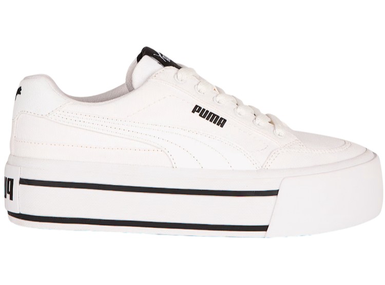 Ripley - ZAPATILLAS MUJER PUMA BLANCO 402329 08 CORT CLASSIC VULCS FS ...