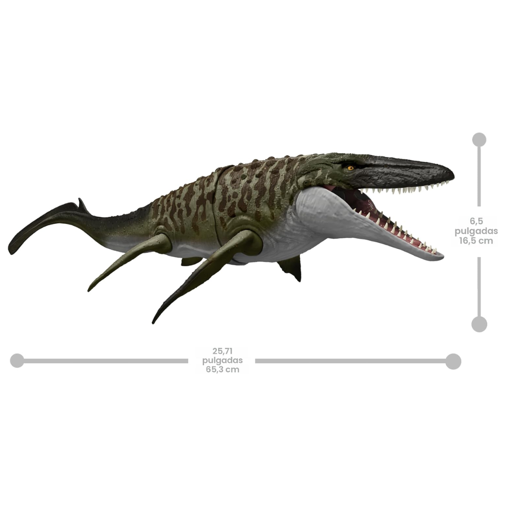 JURASSIC WORLD REBIRTH BITE N BLAST MOSASAURUS