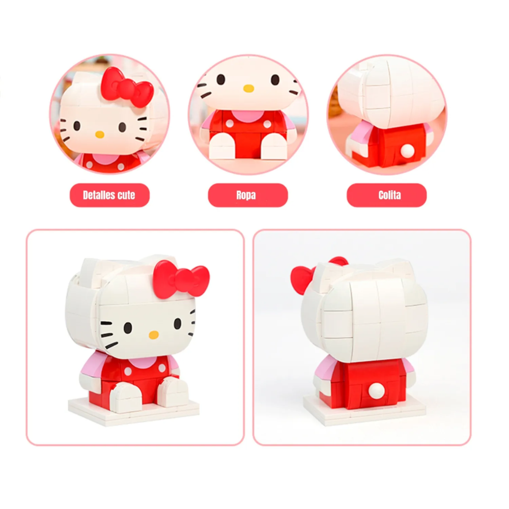 SANRIO KEEPPLEY FIGURA ARMABLE HELLO KITTY