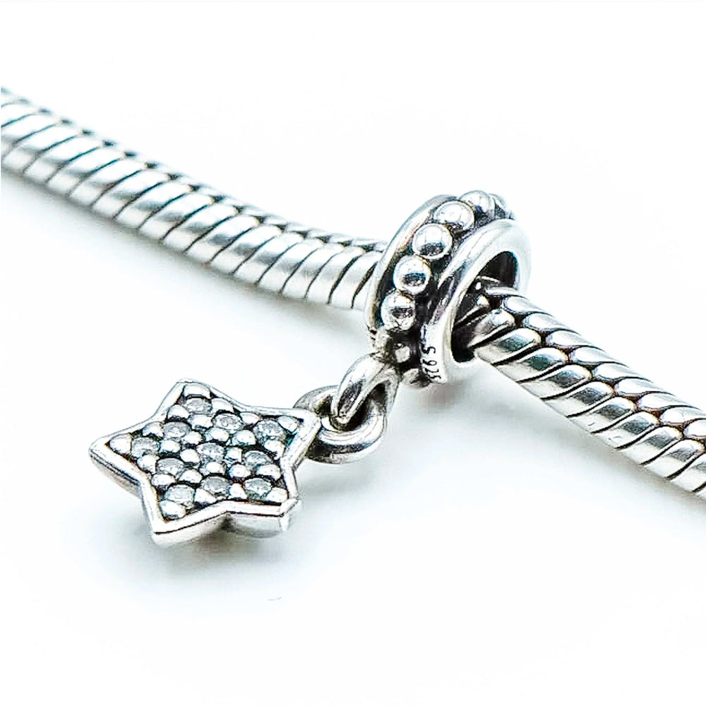 Ripley - CHARM COLGANTE PANDORA ORIGINAL PARA MUJER 791024CZ ESTRELLA ...