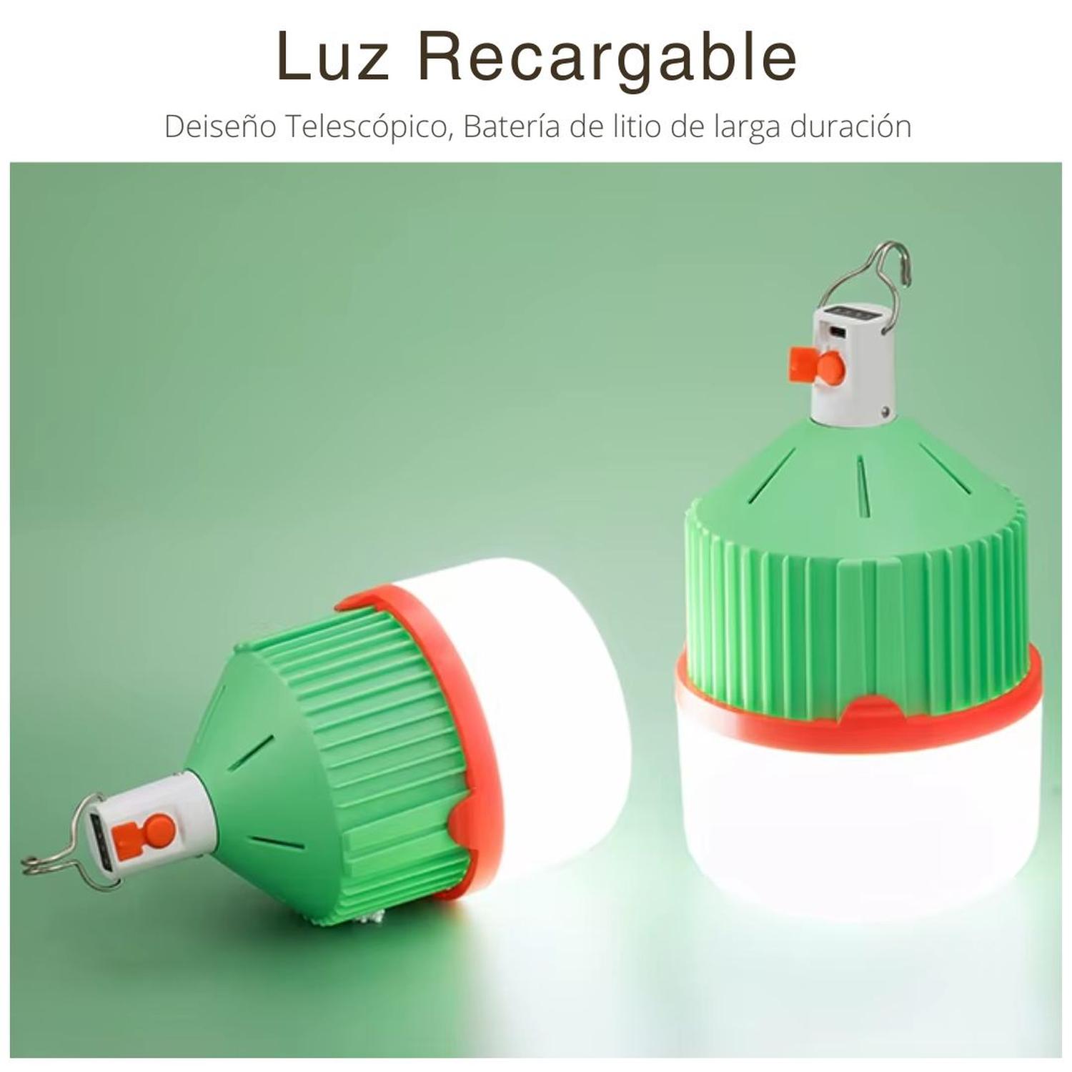 Ripley - PACK 2 FOCO LAMPARA LUZ LED RECARGABLE USB PORTÁTIL INTERIOR ...