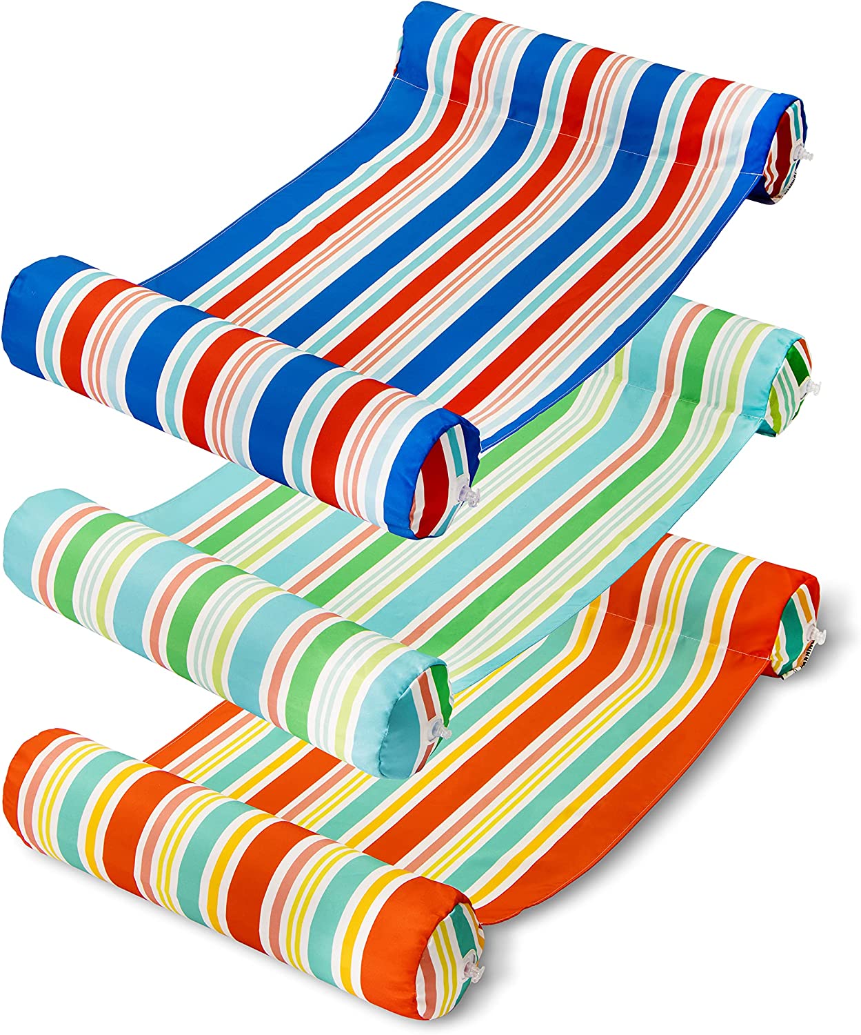 Ripley - SLOOSH 3 PACK 4-IN-1 INFLATABLE POOL FLOATS HAMMOCK WATER ...