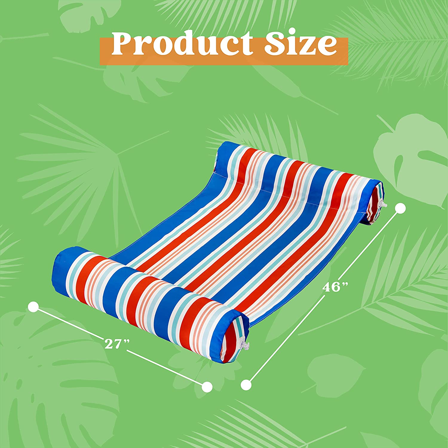 Ripley - SLOOSH 3 PACK 4-IN-1 INFLATABLE POOL FLOATS HAMMOCK WATER ...
