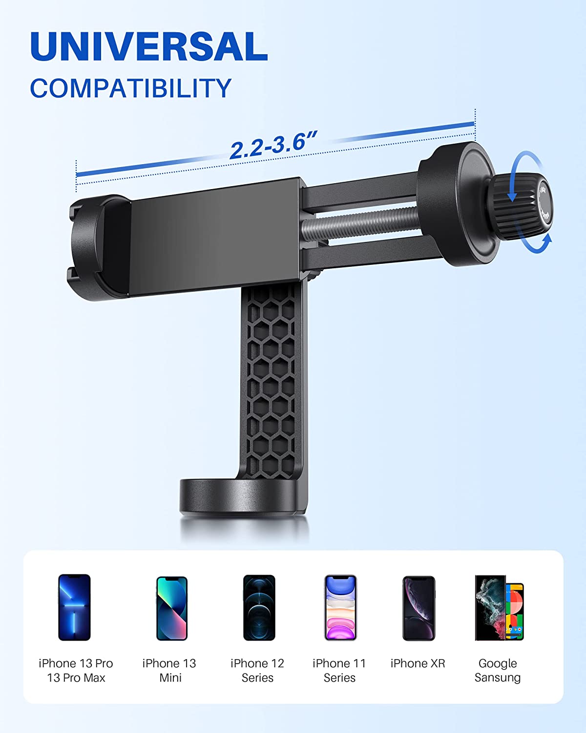 ANGFLY - TRÍPODE PARA IPHONE TRÍPODE PARA SELFIE DE 60 PULGADAS CON ...