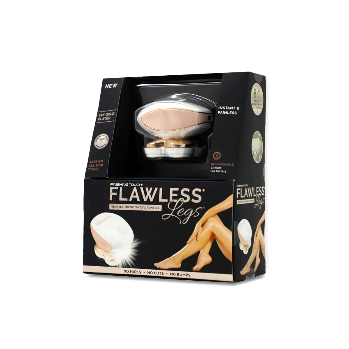 FLAWLESS LEGS RECARGABLE DEPILADOR CORPORAL 103358