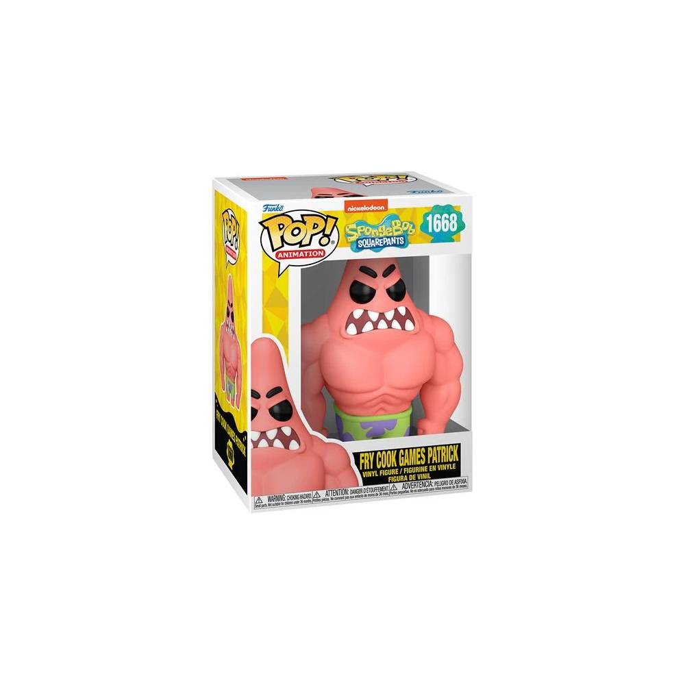 FUNKO POP BOB ESPONJA PATRICIO FRY COOK GAMES