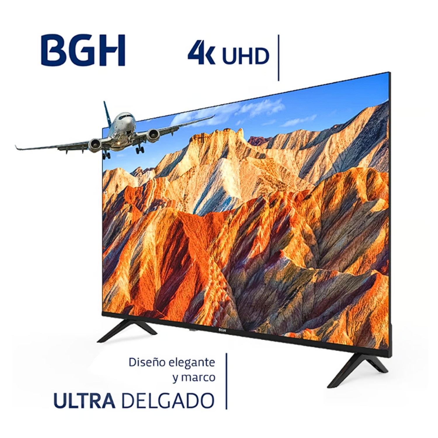 TELEVISOR BGH 58' UHD 4K ANDROID TV B5824UK6AIP MODELO 2025