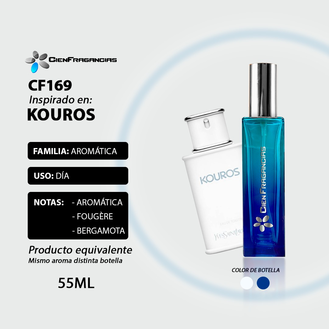 Ripley - PERFUME CIEN FRAGANCIAS INSPIRADO EN KOUROS CF169 HOMBRE EDP 55 ML