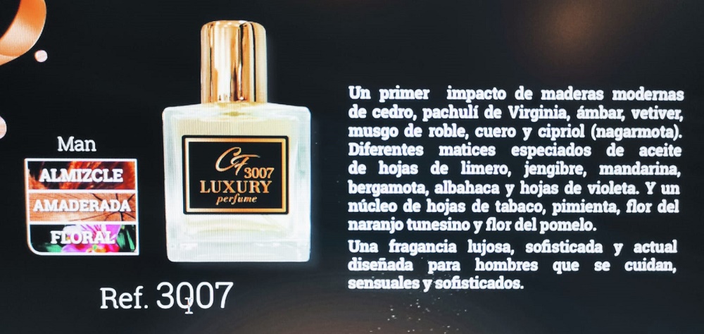 PERFUME CIEN FRAGANCIAS LUXURY INSPIRADO EN TOM FORD FOR MEN CF3007 ...