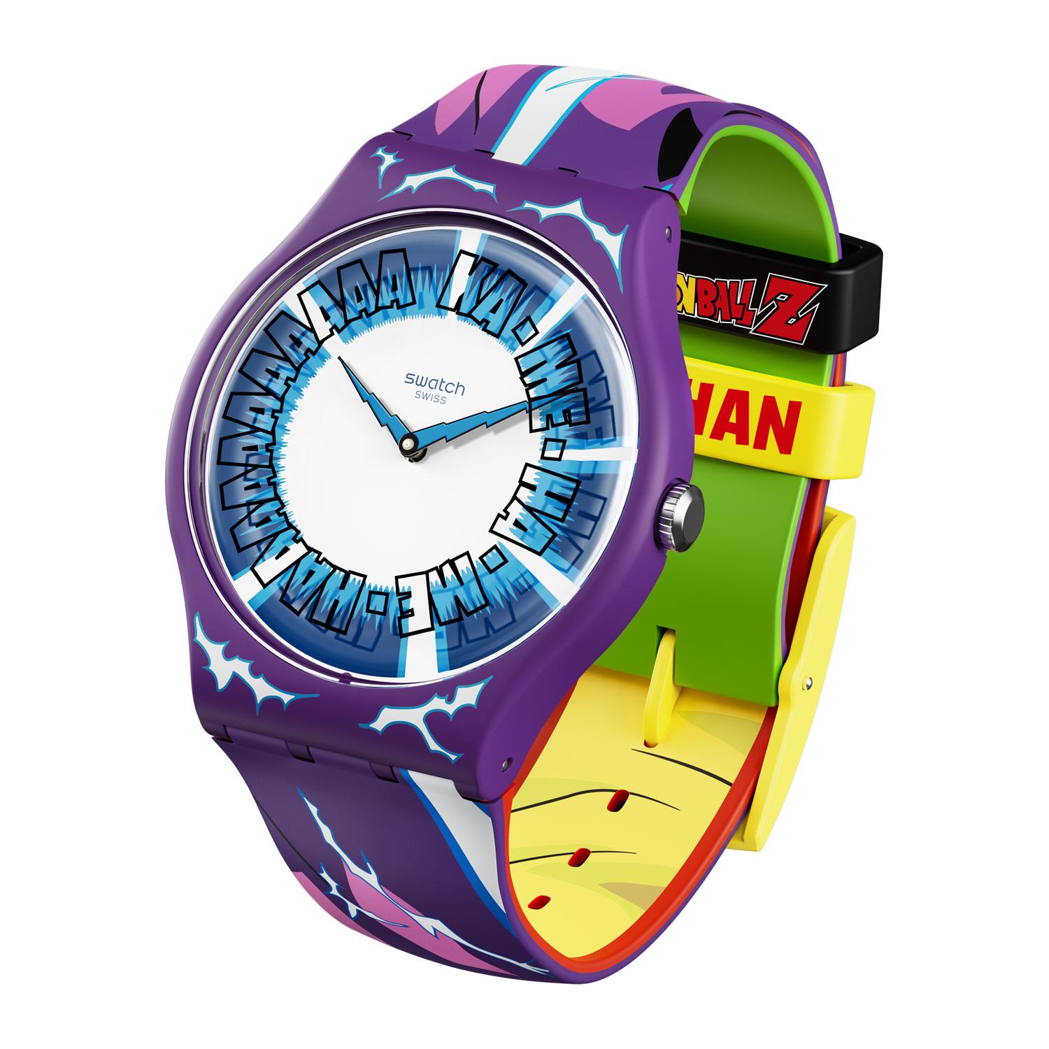 Ripley - RELOJ SWATCH UNISEX ANÁLOGO SUOZ345 GOHAN X PURPURA