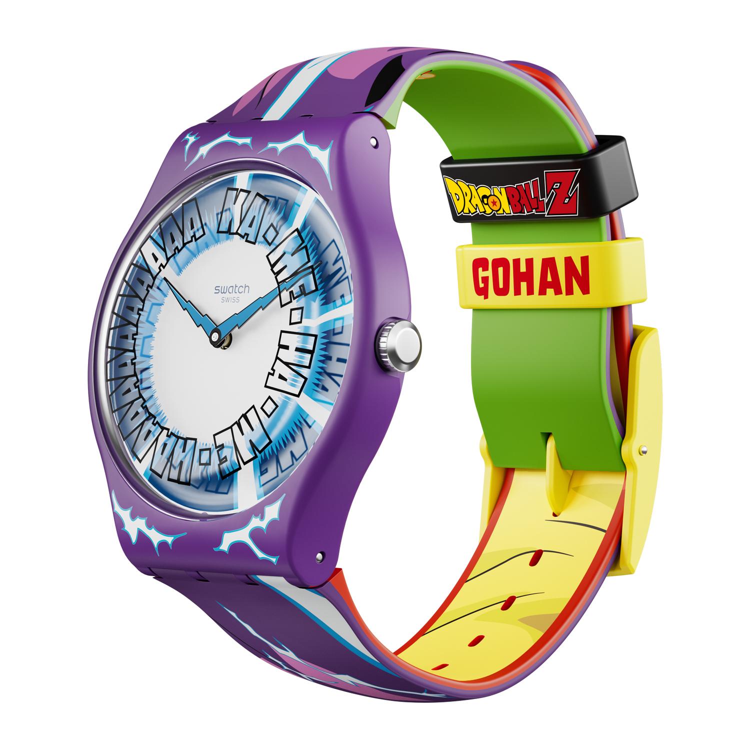 Ripley - RELOJ SWATCH UNISEX ANÁLOGO SUOZ345 GOHAN X PURPURA