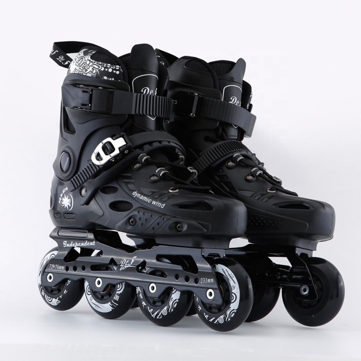 Ripley - PATINES FREESTYLE DLF FX8 ROCKERED PROFESSIONAL SKATES - BK