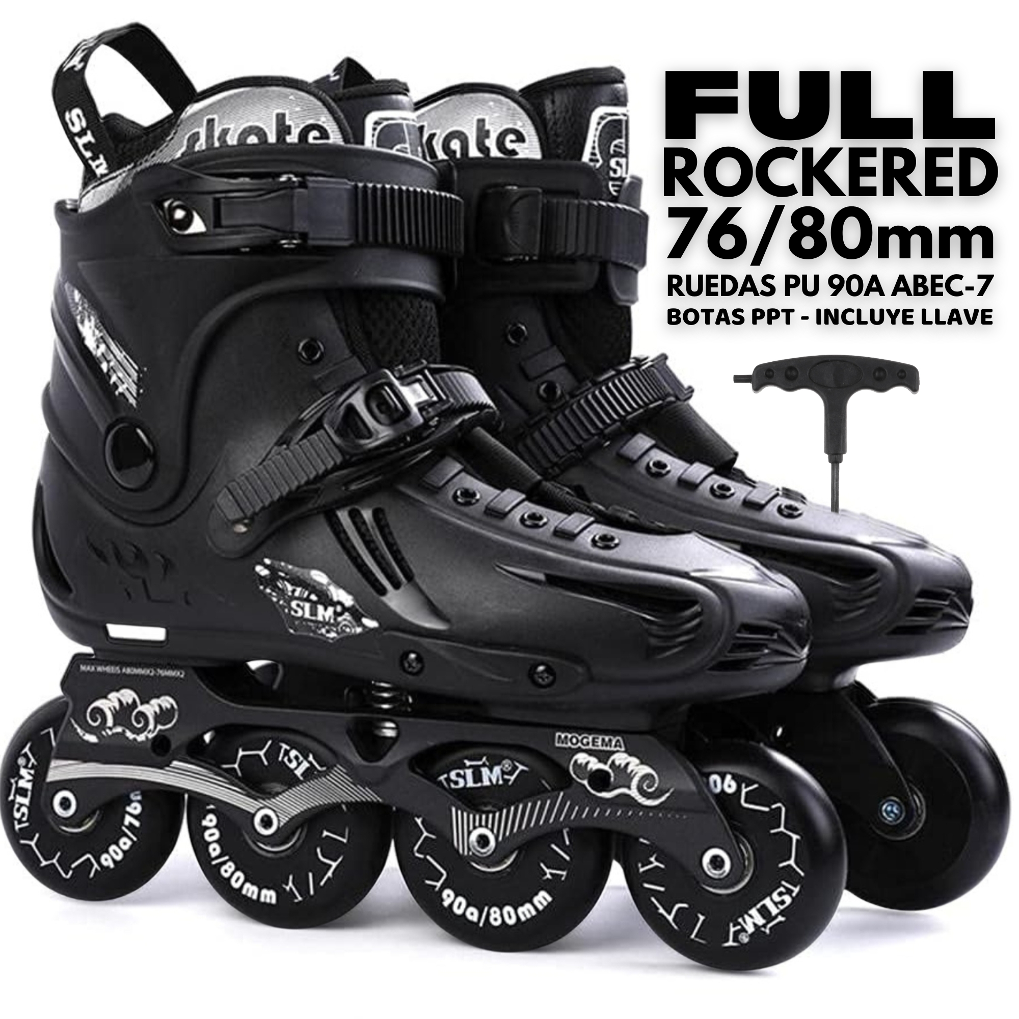 Ripley - PATINES SLM FREESTYLE FULL ROCKERED PROFESSIONAL SKATES