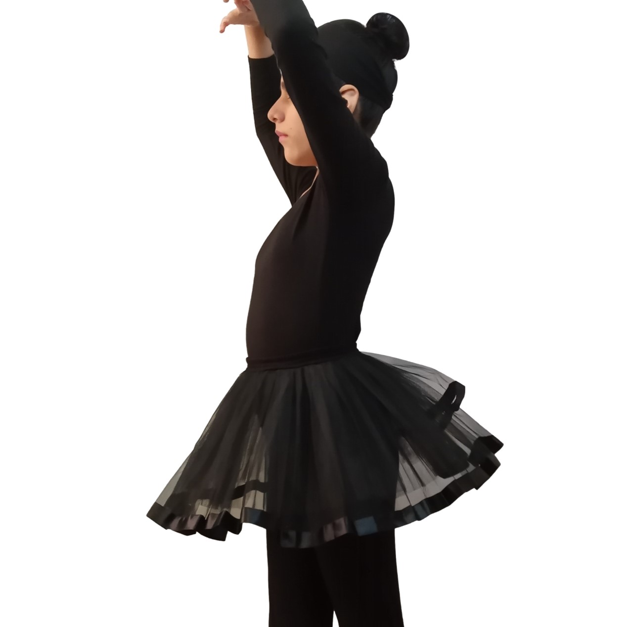 Ripley - CONJUNTO BALLET NV SHOWROOM NEGRO TRAJE MANGA LARGA TUTÚ UNA CAPA