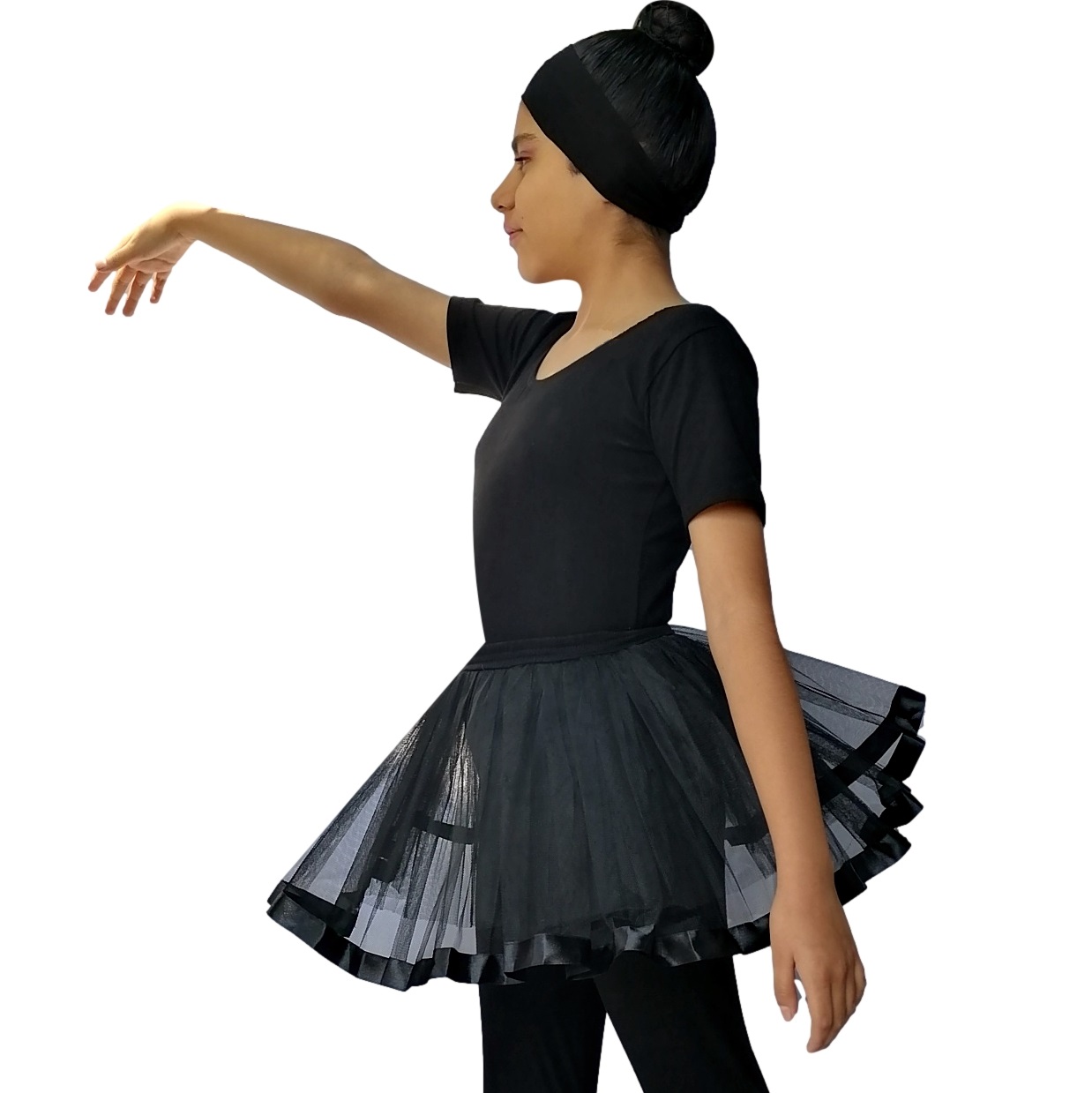 Ripley - CONJUNTO BALLET NV SHOWROOM NEGRO TRAJE MANGA CORTA TUTÚ UNA CAPA