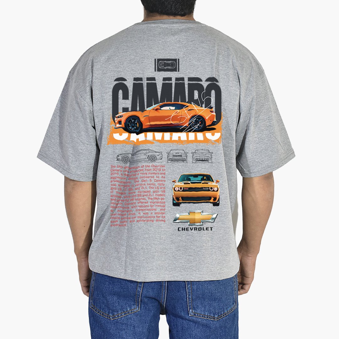 Ripley - POLO OVERSIZE DE ALGODÓN MELANGE CAMARO YONISTERS CLOTHING
