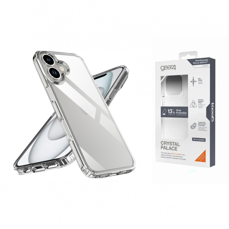 CASE GEAR4 TRANSPARENTE CRYSTAL PALACE - IPHONE 17