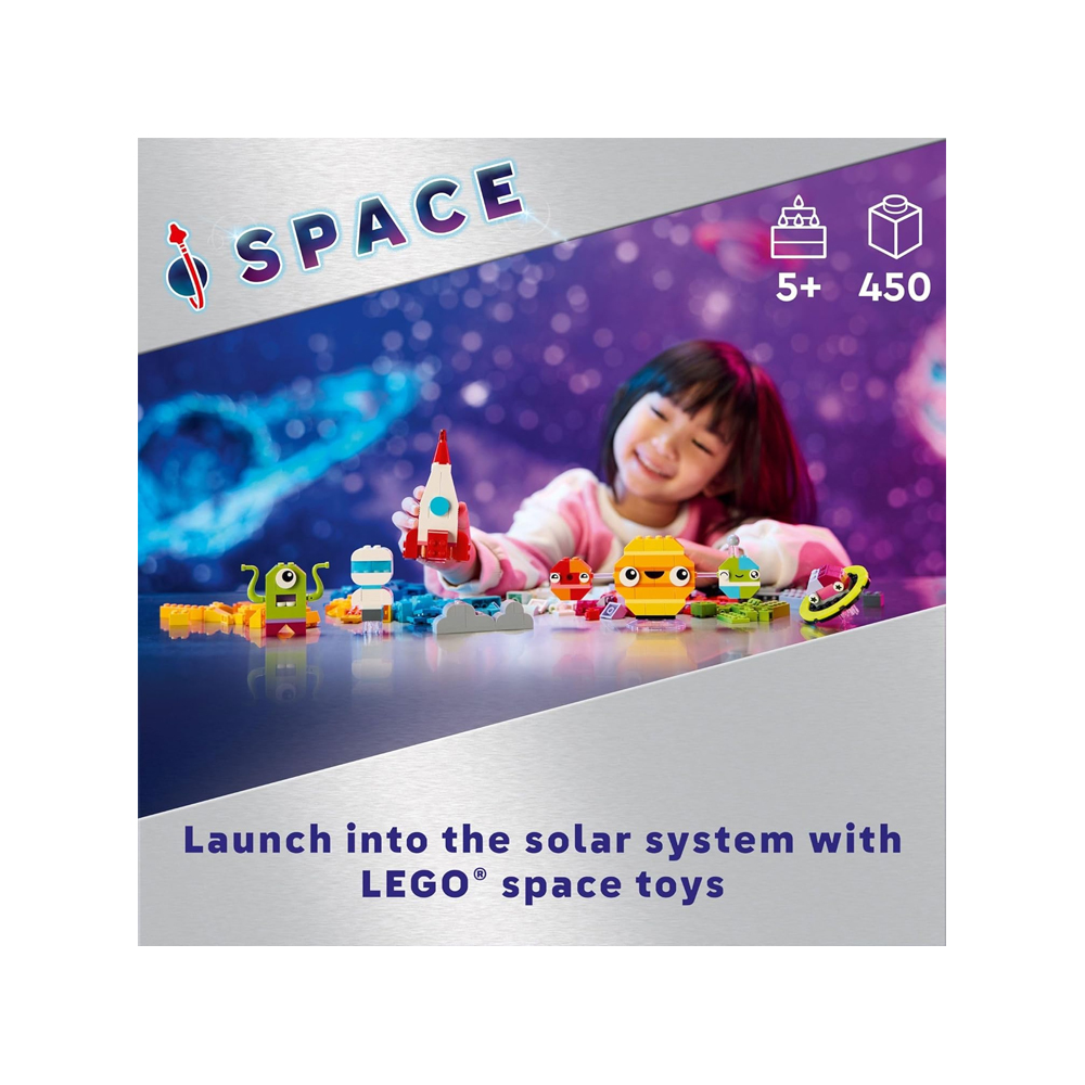 LEGO CLASSIC CREATIVE SPACE PLANETS BUILDING TOYS SET 11037