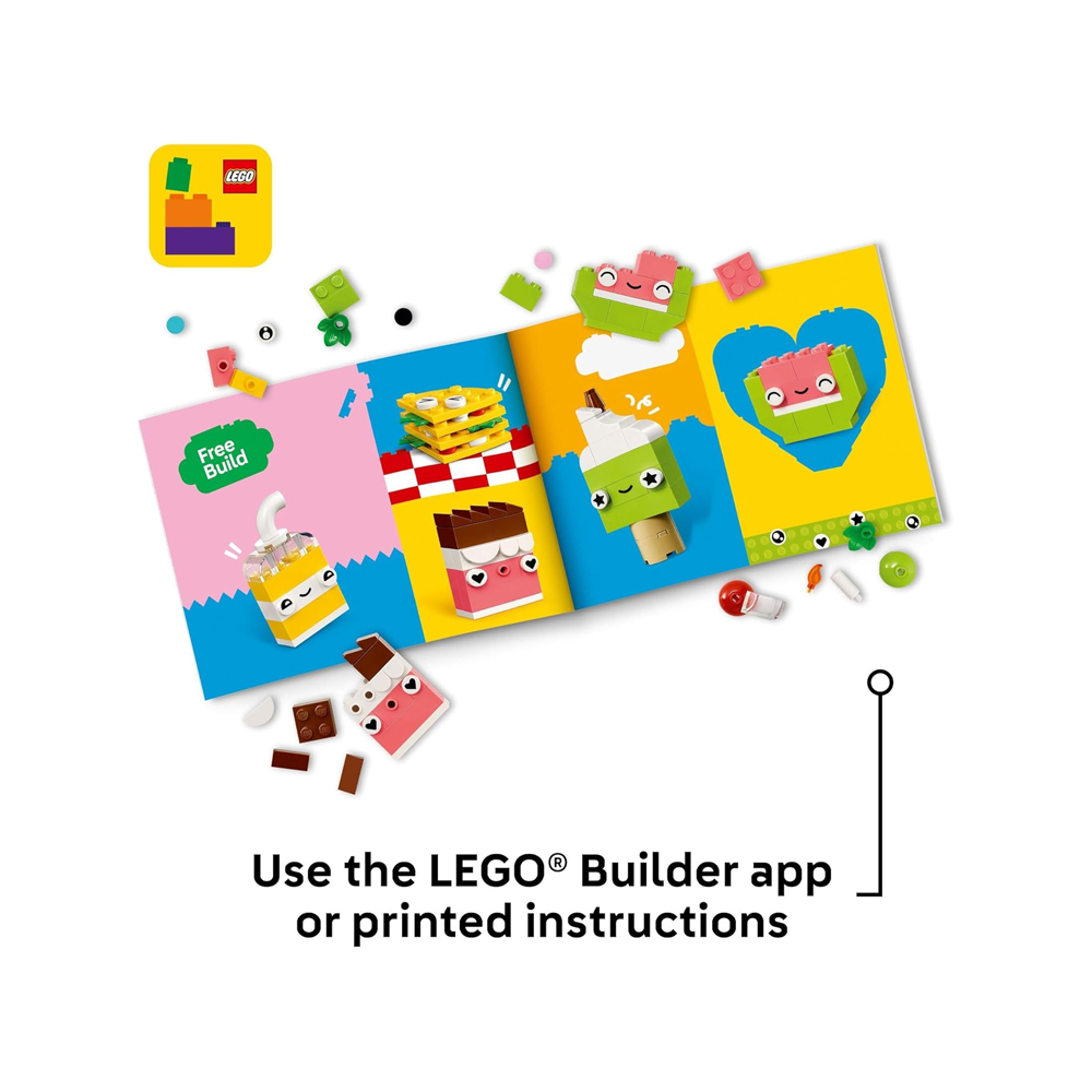 LEGO CLASSIC CREATIVE FOOD FRIENDS BUILDING TOY SET 11039