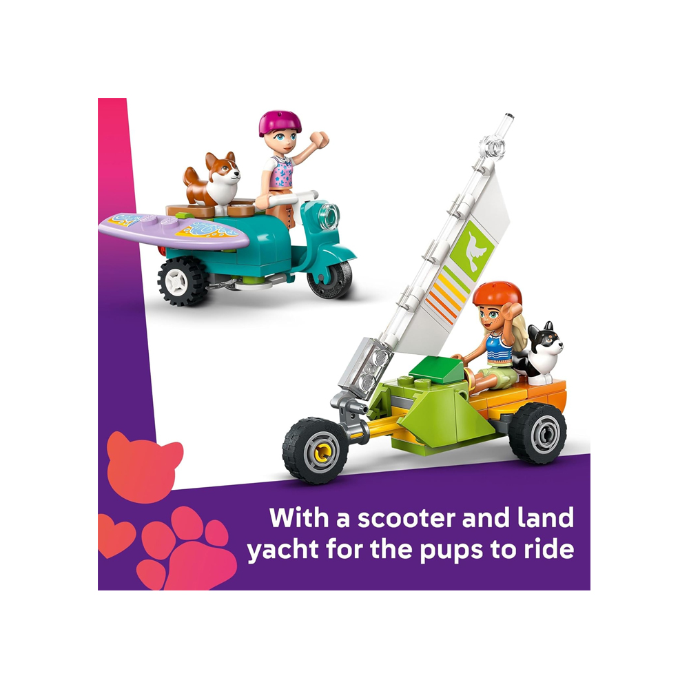 LEGO FRIENDS SURFING DOGS AND SCOOTER ADVENTURE 42641