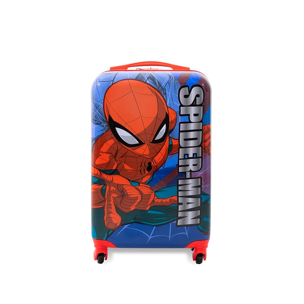 MARVEL KIDS SPIDER MAN HARDSIDE CARRY ON SPINNER SUITCASE