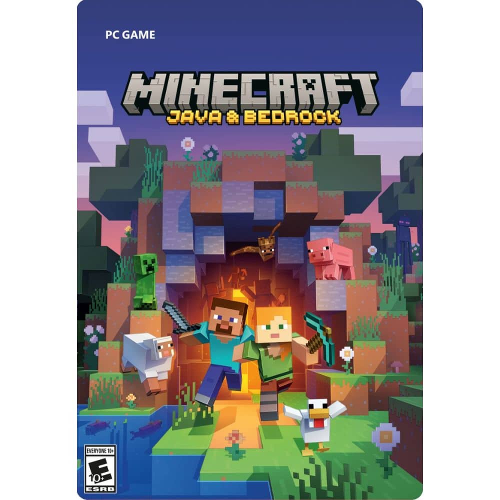 GIFT CARD MICROSOFT MINECRAFT JAVA BEDROCK EDITION PC DIGITAL PERÚ