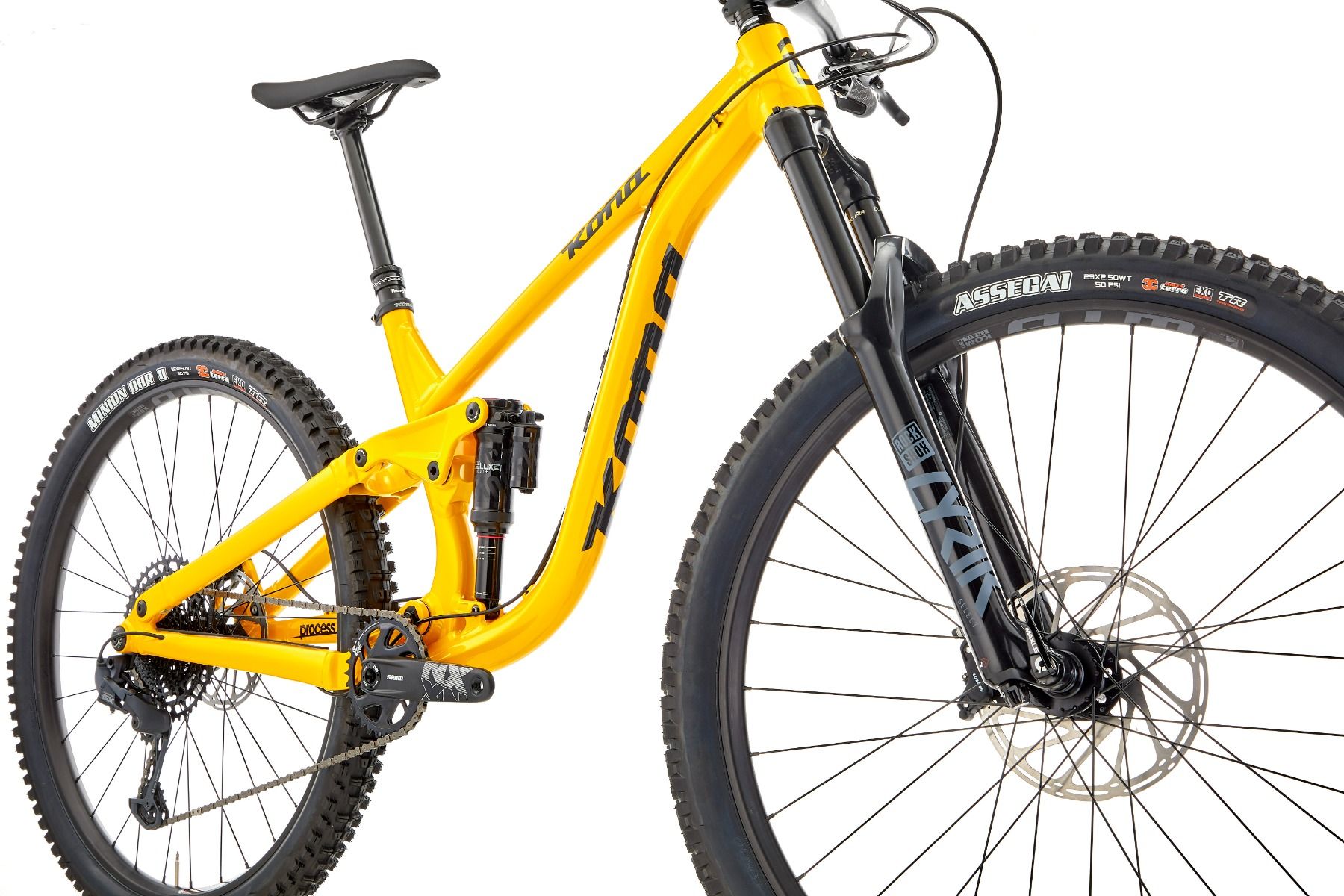 Ripley - BICICLETA KONA PROCESS 153 DL GLOSS KODAK YELLOW ARO 29 TALLA ...