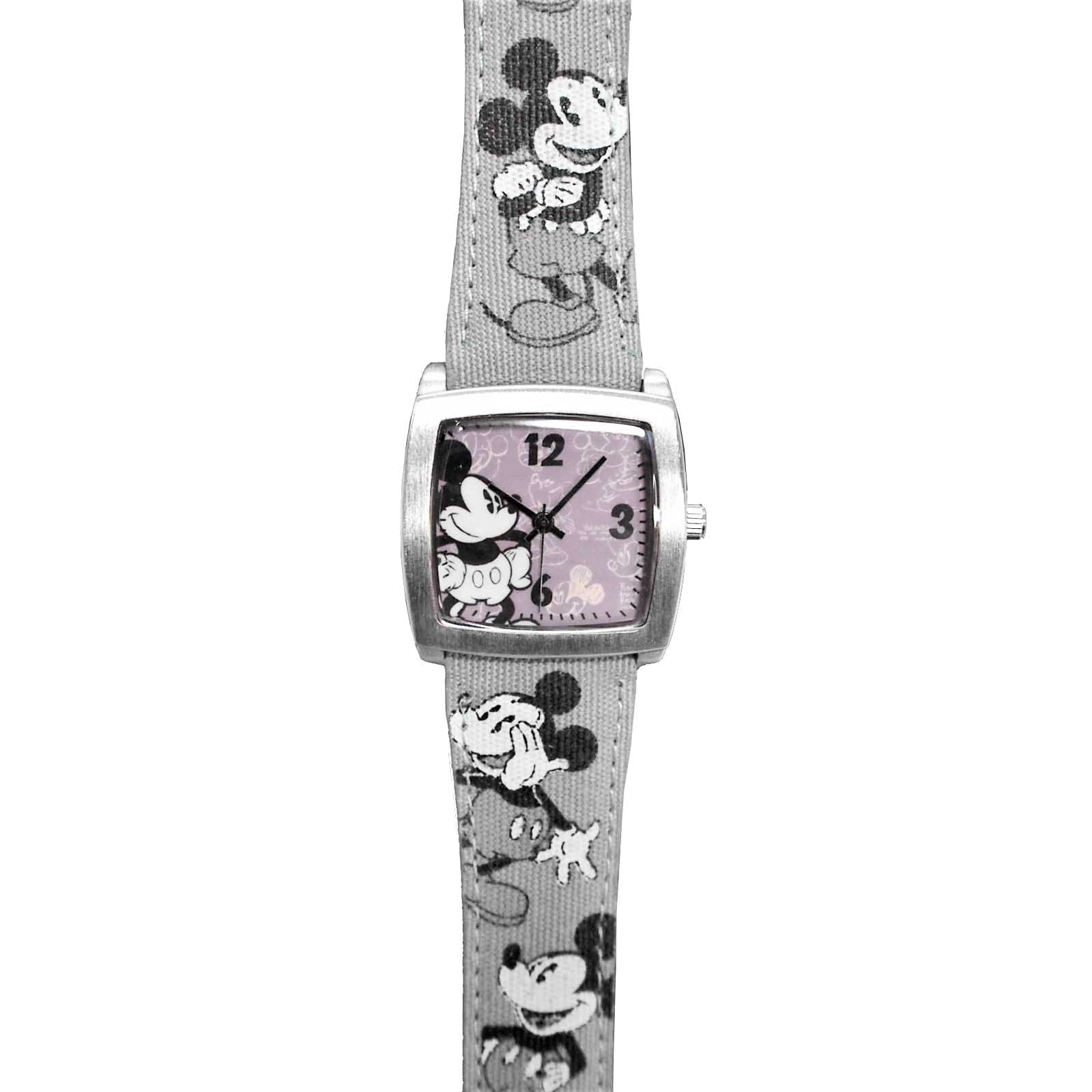 RELOJ UNISEX DISNEY MICKEY MOUSE EDICIÓN LIMITADA ANALÓGICO GRIS F693