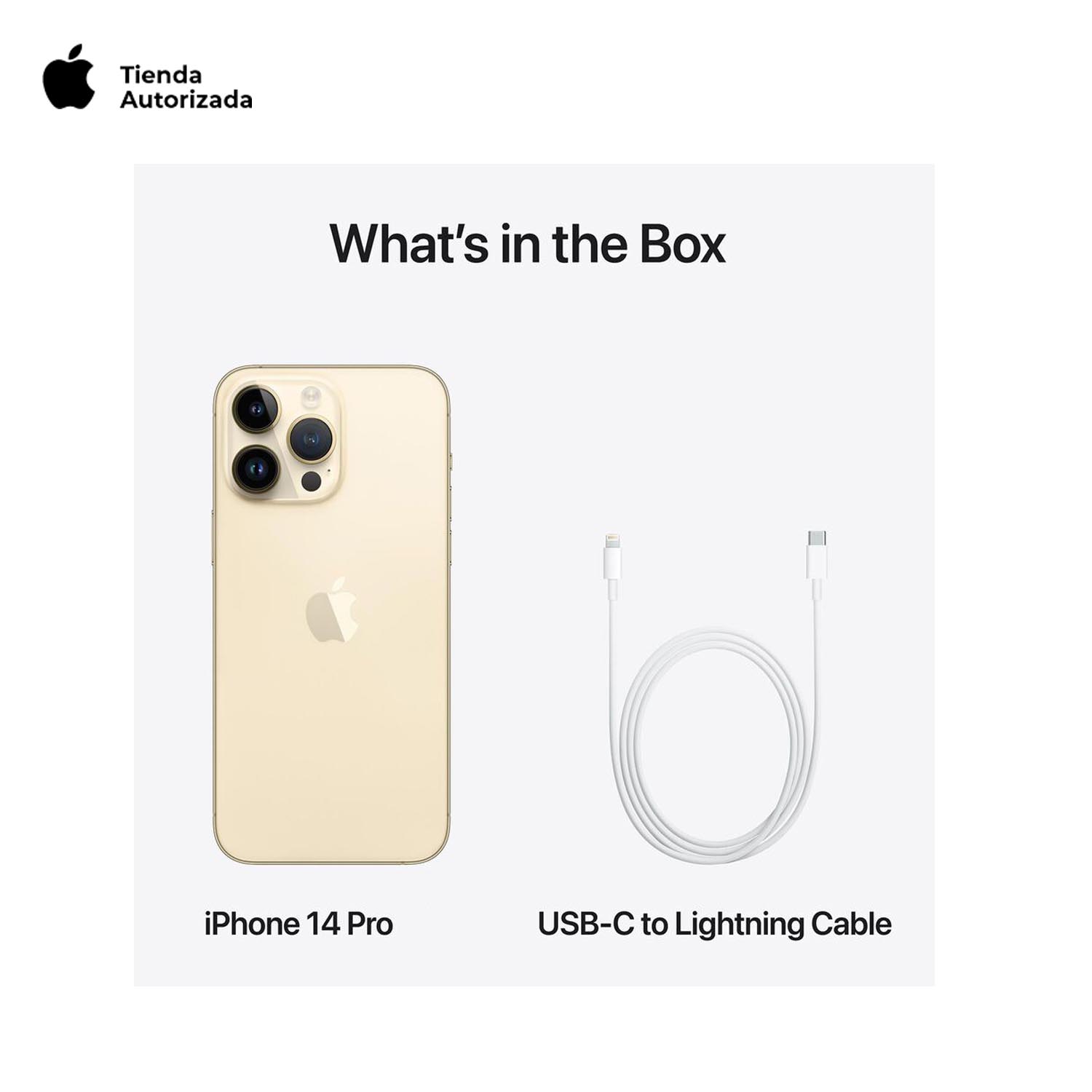 APPLE IPHONE 14 PRO MAX 256GB DORADO CON REGALOS