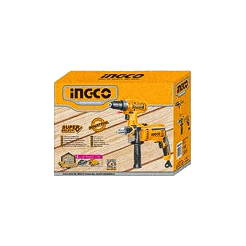 TALADRO ATORNILLADOR INGCO 12V + TALADRO PERCUTOR 810W 13MM COSLI23041