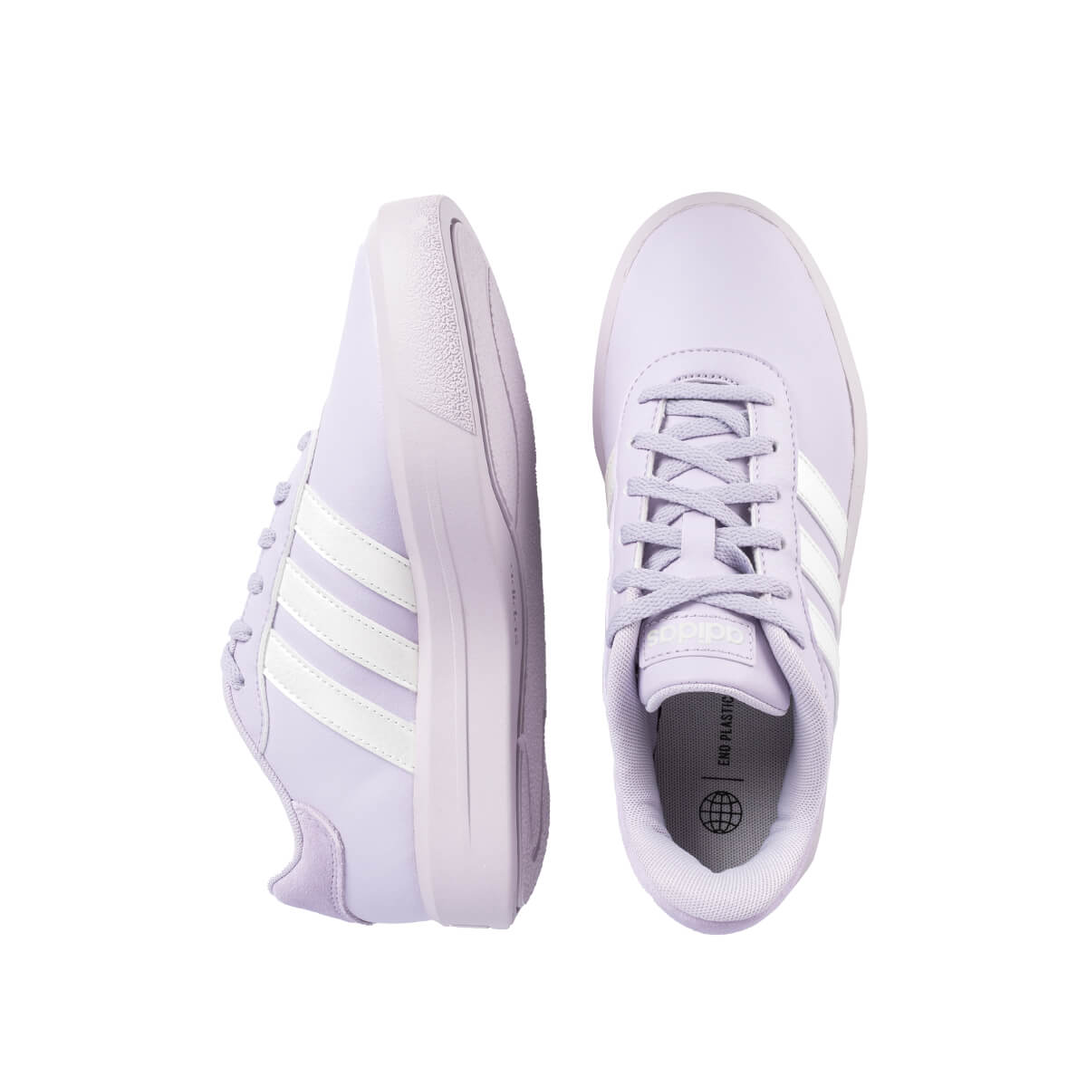 Ripley - ZAPATILLAS CASUAL ADIDAS COURT-PLATFORM MORADO