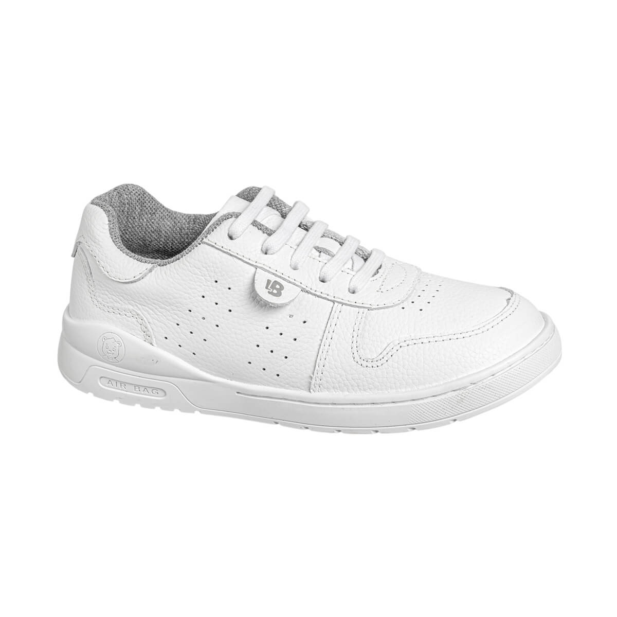 Ripley - ZAPATILLAS ESCOLARES LUCKY BEAR 2508-PA BLANCO