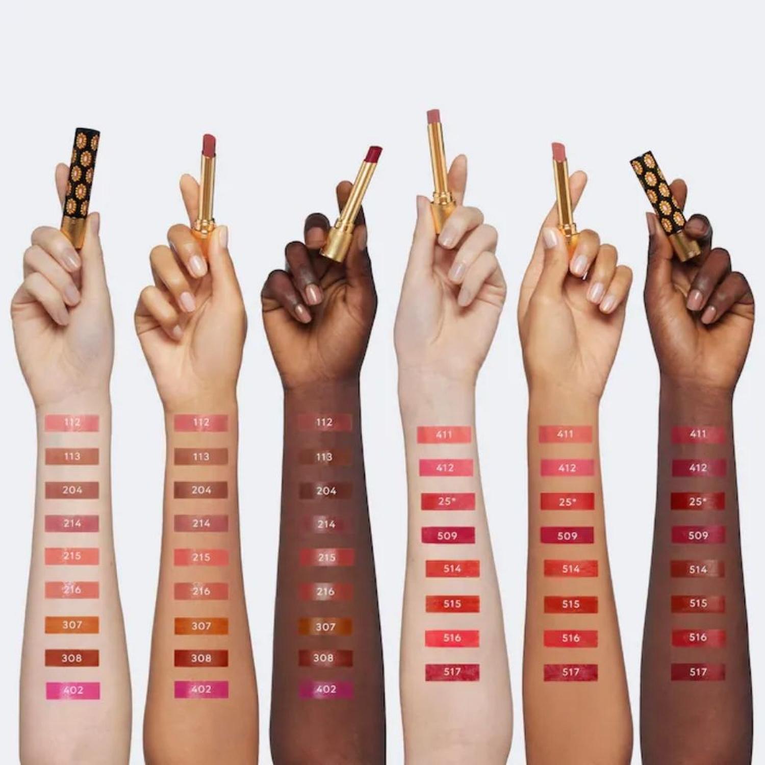 LABIAL GUCCI GLOW Y CARE SHINE - 508 DIANA AMBER