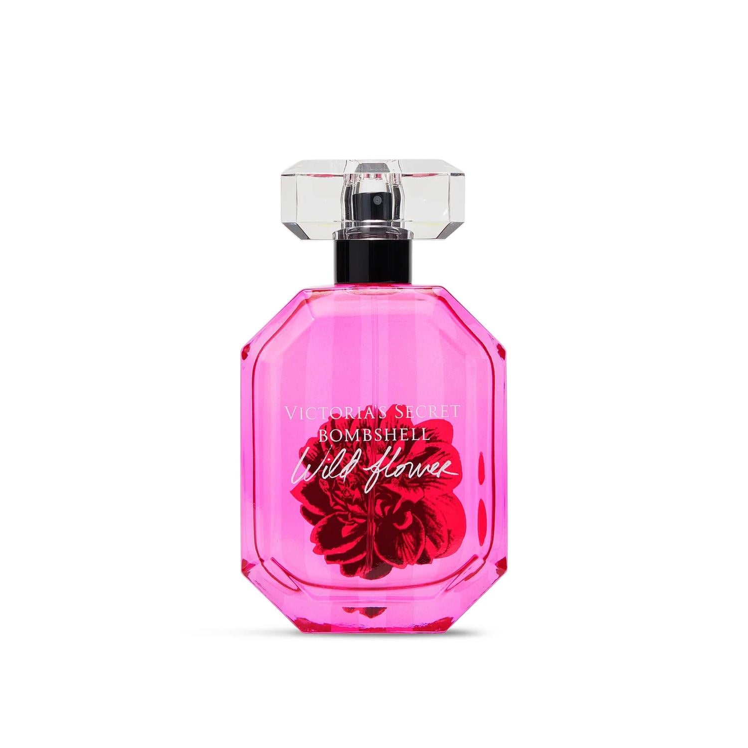 PERFUME EAU VICTORIA SECRET BOMBSHELL WILDFLOWER - 100 ML ROSA TAMAÑO ...